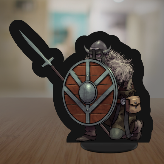 [185C] Shield Wall – Paper Mage